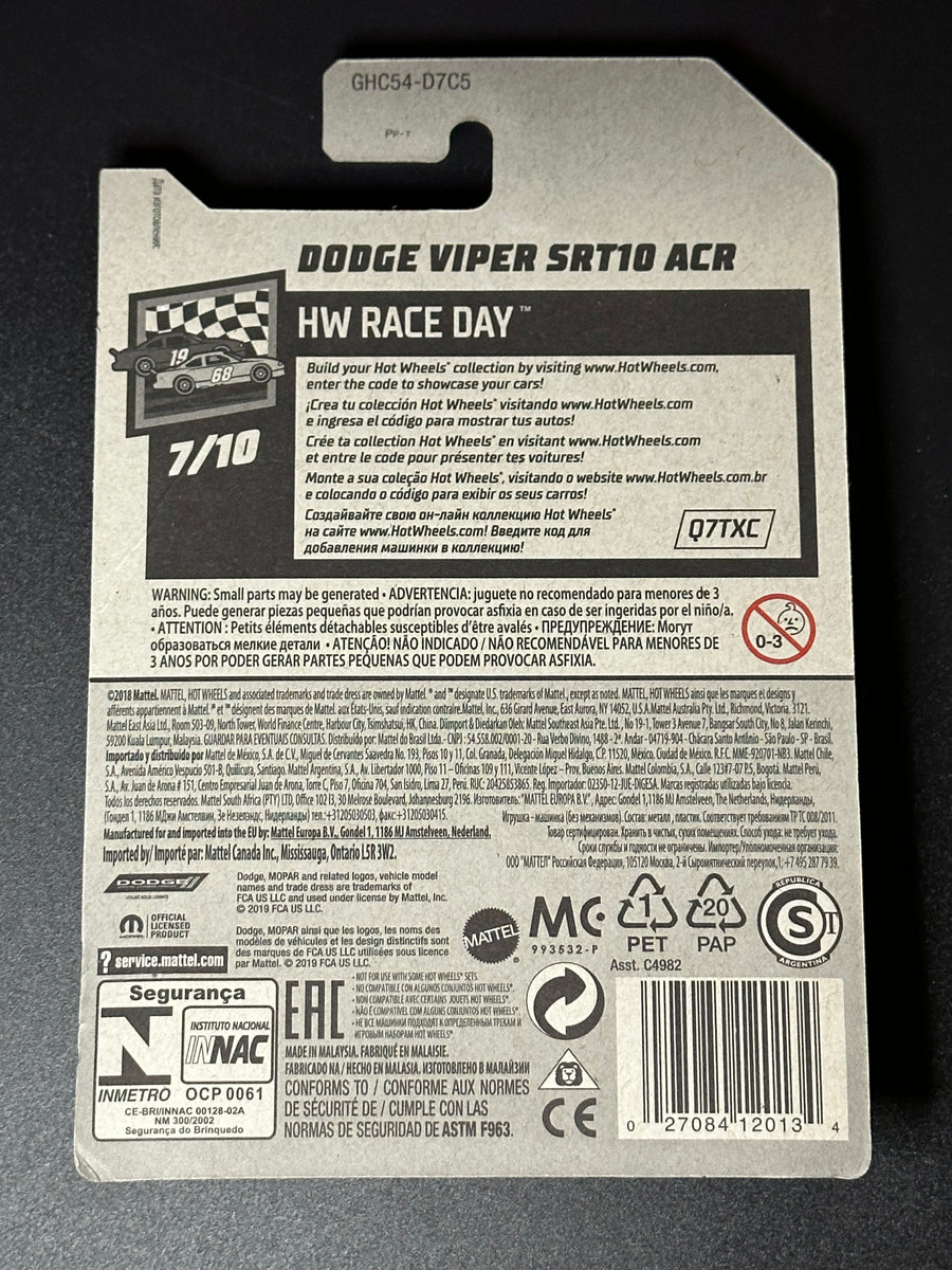 Dodge Viper SRT10 ACR - Hot Wheels – Boom Collectiblz