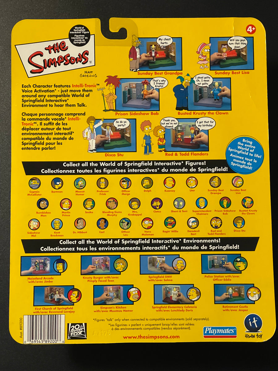 The Simpsons - Figure - Prison Sideshow Bob – Boom Collectiblz